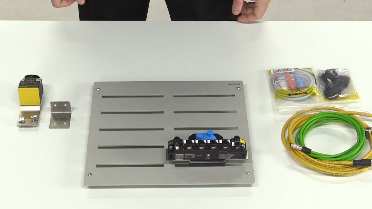 rfid gateway on the slot plate tighten the lock knob until the gateway ...