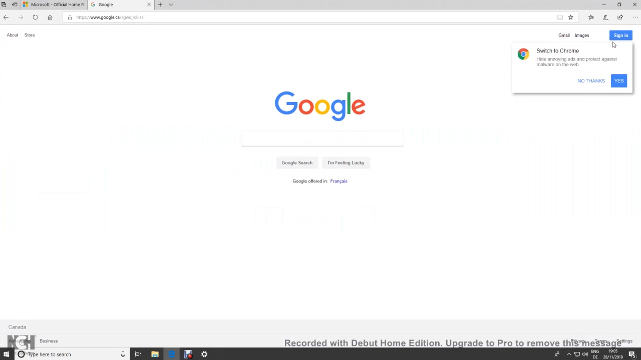 host computer locate the ethernet cable and connect the ethernet ports ...