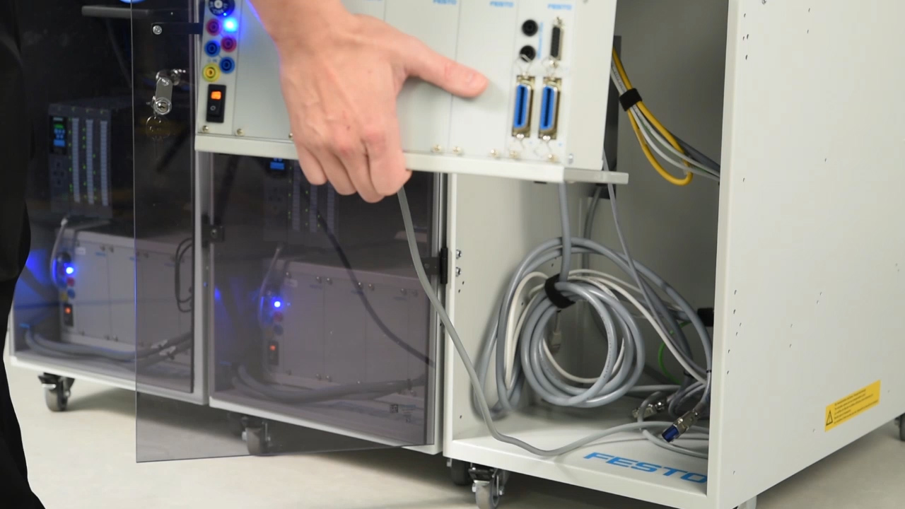 download the project to the edutrainer s plc by selecting download to ...